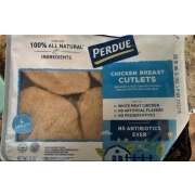 Perdue Chicken Breast Cutlets, Original: Calories, Nutrition Analysis ...