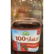 Nature's Nectar 100% Juice, Cranberry: Calories, Nutrition Analysis ...