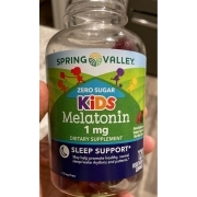 Spring Valley Vegetarian Gummies For Kids, Sleep Aid, Melatonin ...