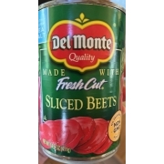 Del Monte Sliced Beets: Calories, Nutrition Analysis & More | Fooducate