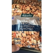 Alesto By Lidl California Almonds, Dry Roasted, Unsalted: Calories ...