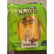 Helados Mexico Frozen Milk Bar, Rompope: Calories, Nutrition Analysis ...