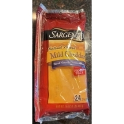 Sargento Cheese, Cheddar, Mild, Natural: Calories, Nutrition Analysis ...