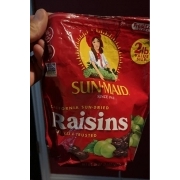 Sun-Maid Raisins, California Sun-Dried: Calories, Nutrition Analysis ...
