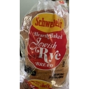 Schwebel's Hearth Baked Jewish Rye Bread: Calories, Nutrition Analysis ...