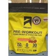 Ascent Pre Workout Energy Drink Mix, Raspberry Lemonade: Calories ...