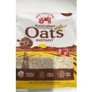 Red Tractor Oats, Instant, Australian Creamy Style: Calories, Nutrition ...