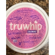 Truwhip Skinny Whipped Topping: Calories, Nutrition Analysis & More ...