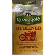 Kerrygold Cheese, Dubliner: Calories, Nutrition Analysis & More | Fooducate