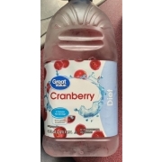 Great Value Diet Cranberry Juice: Calories, Nutrition Analysis & More ...