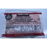Kirkland Signature Ham, Extra Lean, Uncured: Calories, Nutrition ...