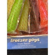 Kroger Freezer Pops, Fruity Flavors: Calories, Nutrition Analysis ...