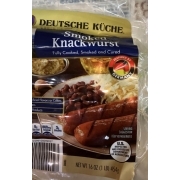 Deutsche Kuche Knackwurst, Smoked, Fully Cooked, Smoked And Cured ...