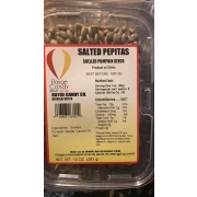 Rayge Candy Pepitas, Salted, Shelled Pumpkin Seeds: Calories, Nutrition ...