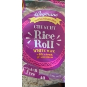 Wegmans Rice Roll, Crunchy: Calories, Nutrition Analysis & More | Fooducate
