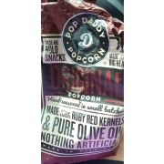 Pop Daddy Popcorn, Ruby Red, Original: Calories, Nutrition Analysis ...