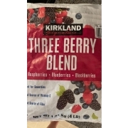 Kirkland Signature Fruit Blend. Three Berry, Raspberries, Blueberries, Blackberries: Calories ...