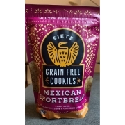 Siete Cookies, Mexican Shortbread: Calories, Nutrition Analysis & More ...