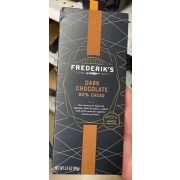 Frederick's Dark Chocolate, 90% Cacao: Calories, Nutrition Analysis ...