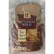 L'oven Fresh Bread, 100% Whole Wheat: Calories, Nutrition Analysis ...