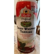 ShopRite Original Whipped Light Cream: Calories, Nutrition Analysis ...