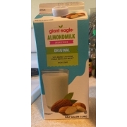 Giant Eagle Milk, Almond, Original: Calories, Nutrition Analysis & More ...