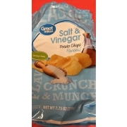 Great Value Potato Chips, Salt & Vinegar: Calories, Nutrition Analysis ...