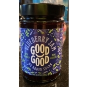 Good Good Jam, Blueberry, No Added Sugar: Calories, Nutrition Analysis ...