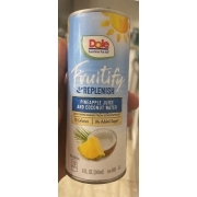 Dole Pineapple Juice And Coconut Water: Calories, Nutrition Analysis ...