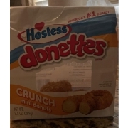 Hostess Donettes, Crunch Mini Donuts: Calories, Nutrition Analysis ...