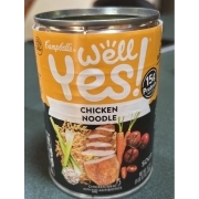 Campbell's Soup, Well Yes!, Chicken Noodle, Canned: Calories, Nutrition ...