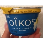 Dannon Greek Yogurt, Oikos, Lemon Meringue: Calories, Nutrition ...