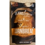 Texas Pure Milling Cornbread, Organic: Calories, Nutrition Analysis ...