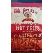 Tapatio Snacks, Corn And Potato , Hot Fries: Calories, Nutrition ...