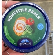 Litehouse Dips & Spreads, Homestyle Ranch: Calories, Nutrition Analysis ...