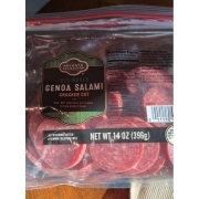 Private Selection Genoa Salami, Deli Sliced: Calories, Nutrition ...