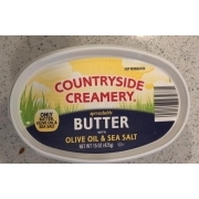 Countryside Creamery Spreadable Butter, With Olive Oil & Sea Salt ...