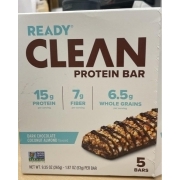 Ready Clean Protein Bar, Dark Chocolate Coconut Almond: Calories ...