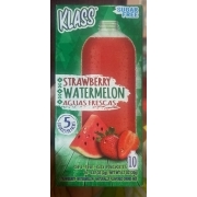 Klass Fruit Drink Mix, Aguas Frescas, Watermelon, Strawberry, Sugar ...