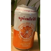 Spindrift Sparkling Water, Real Squeezed Fruit, Blood Orange Tangerine, Canned: Calories ...