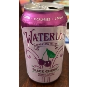 Waterloo Sparkling Water, Black Cherry: Calories, Nutrition Analysis ...
