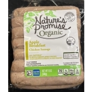 Nature's Promise Sausage, Chicken, Apple Breakfast: Calories, Nutrition ...