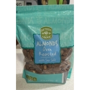 Southern Grove Almonds, Oven Roasted: Calories, Nutrition Analysis ...