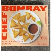 Chef Bombay Samosas, Chicken Tikka, With Tamarind Sauce: Calories ...