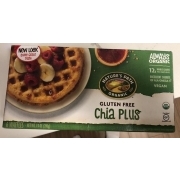 Nature's Path Organic Waffles, Chia Plus, Gluten Free: Calories ...