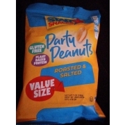 Star Snacks Party Peanuts, Roasted & Salted, Value Size: Calories ...