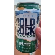 Bold Rock Hard Cider: Calories, Nutrition Analysis & More | Fooducate