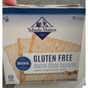Yehuda Matzo-Style Squares, Original, Gluten Free: Calories, Nutrition ...