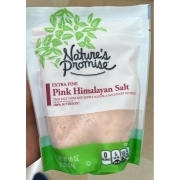 Nature's Promise Salt, Pink Himalayan: Calories, Nutrition Analysis ...