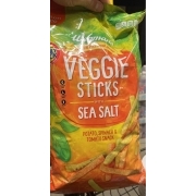 Wegmans Veggie Sticks With Sea Salt: Calories, Nutrition Analysis ...